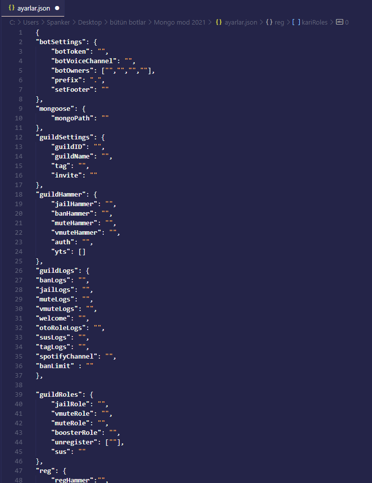 GitHub - bimcel/discord-spanker-moderasyon-bot: Discord Spanker Shinoa Moderasyon Botu. Bot